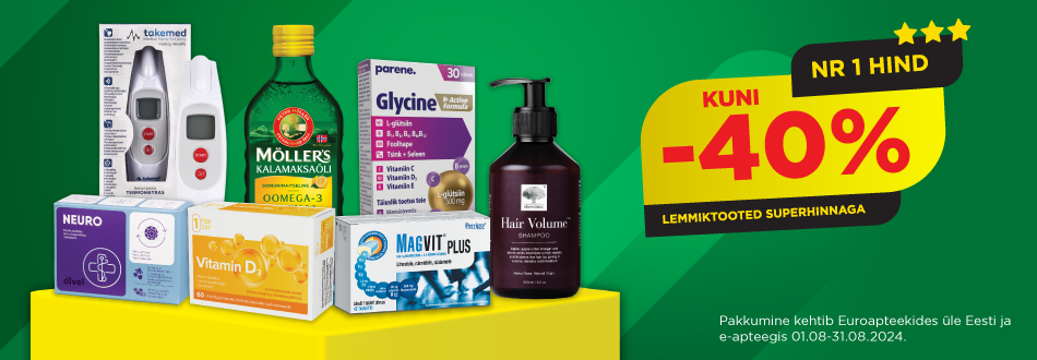 Euroapteek.ee - enamat kui lihtsalt e-apteek